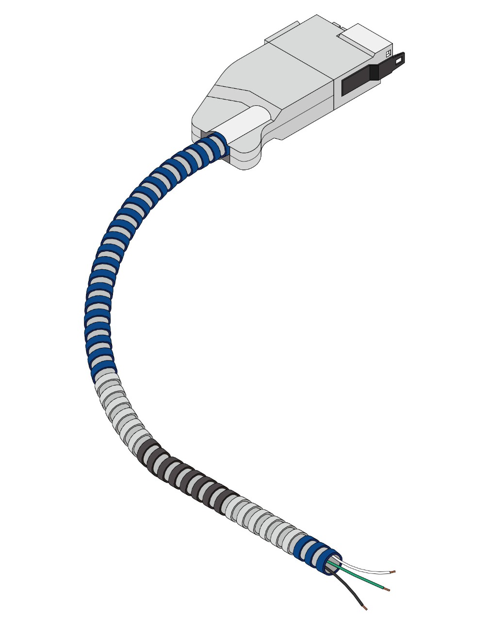 Whip End Extender Cable